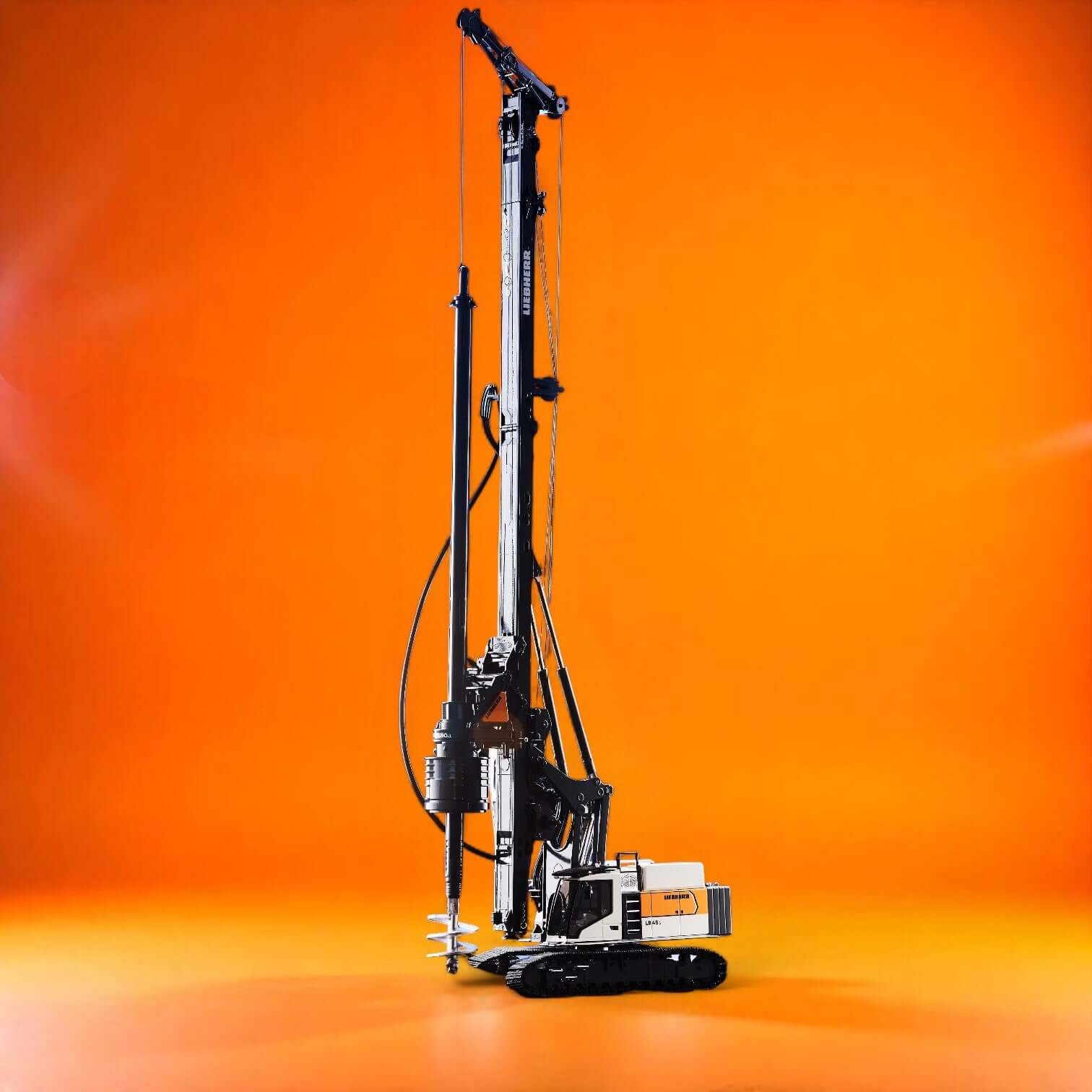 Liebherr LB45 Drilling Rig 1:50 Scale Model