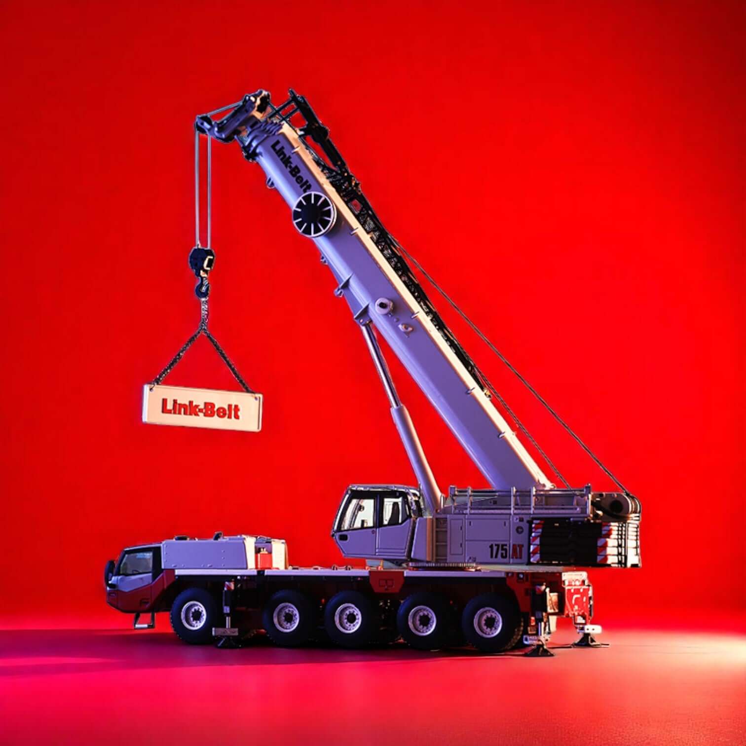 Link-Belt 175 A/T Crane Model - Realistic Features