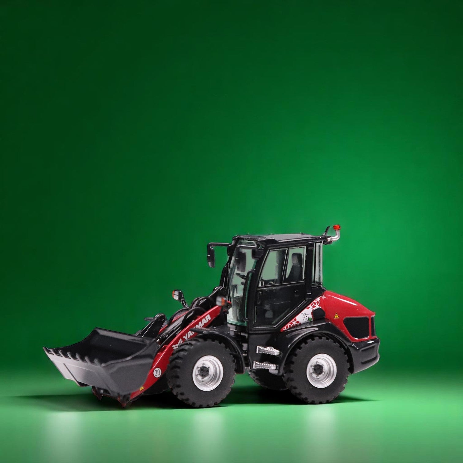 Yanmar V8e compact wheel loader